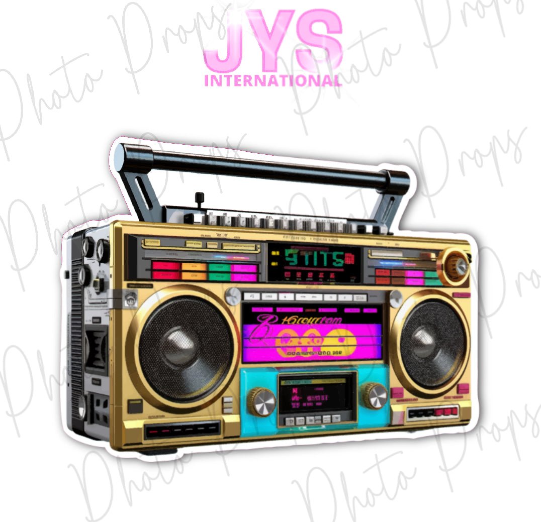 90s Boombox Photo Booth Prop – JYS Photo Props
