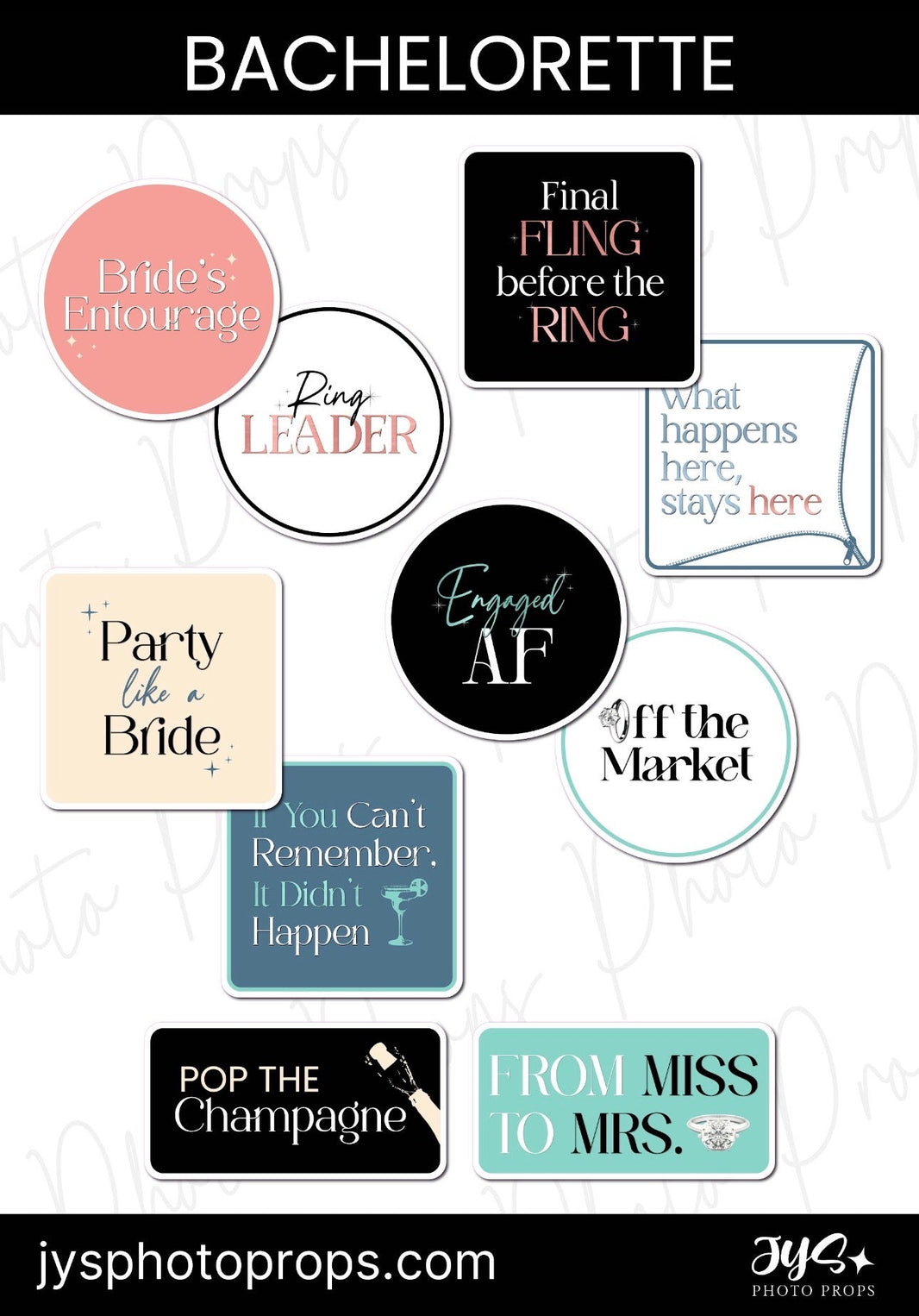 Premium Prop for Photo Booths – JYS Photo Props