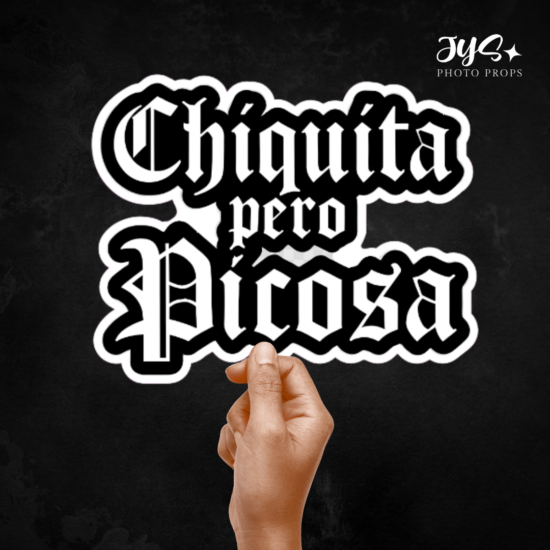 Chiquita Pero Picosa Prop | Spanish Photo Booth Sign – JYS Photo Props