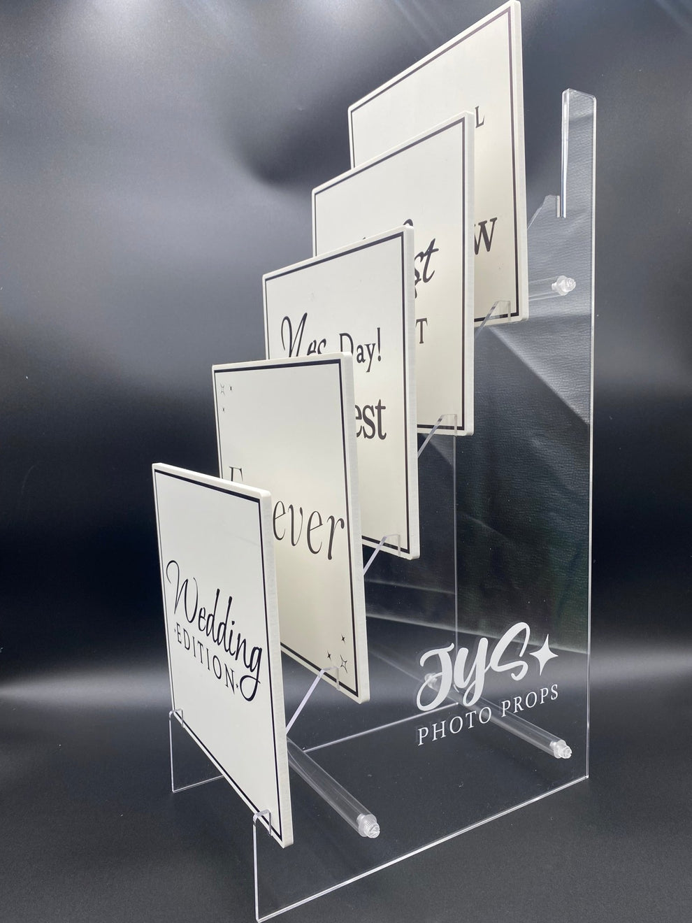 Clear Acrylic Photo Booth Prop Stand – JYS Photo Props