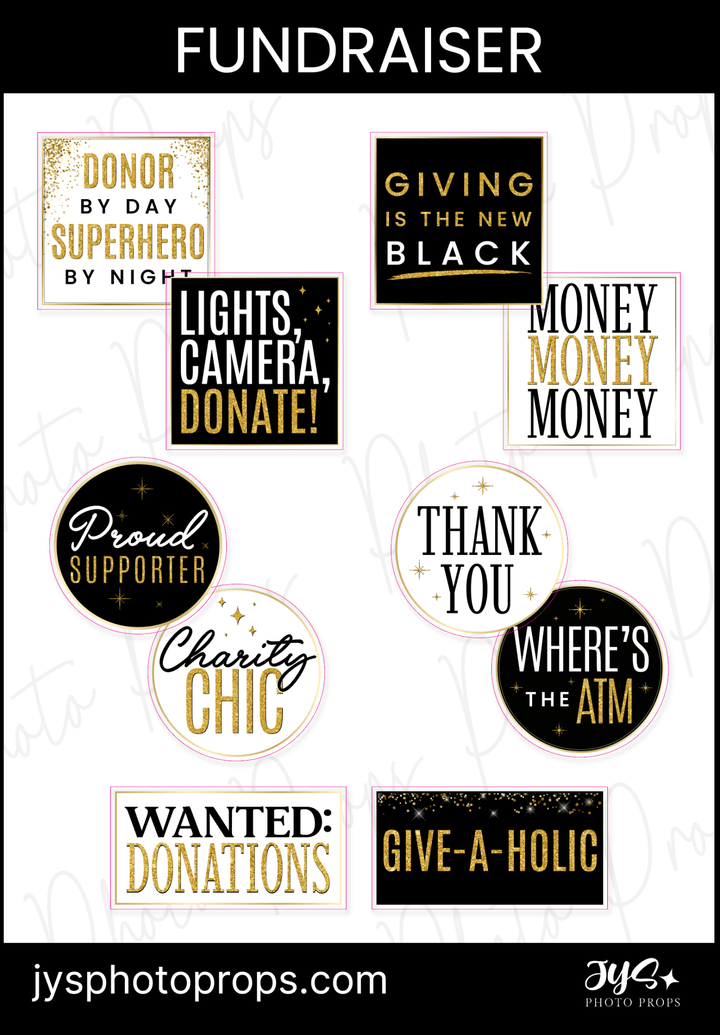 Corporate & School Photo Booth Props | JYS Photo Props