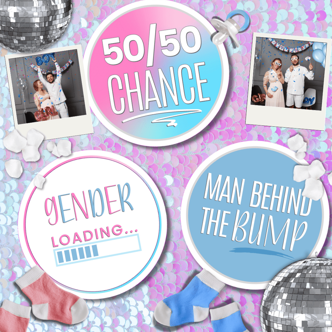 Photo Booth Props for Gender Reveals – JYS Photo Props