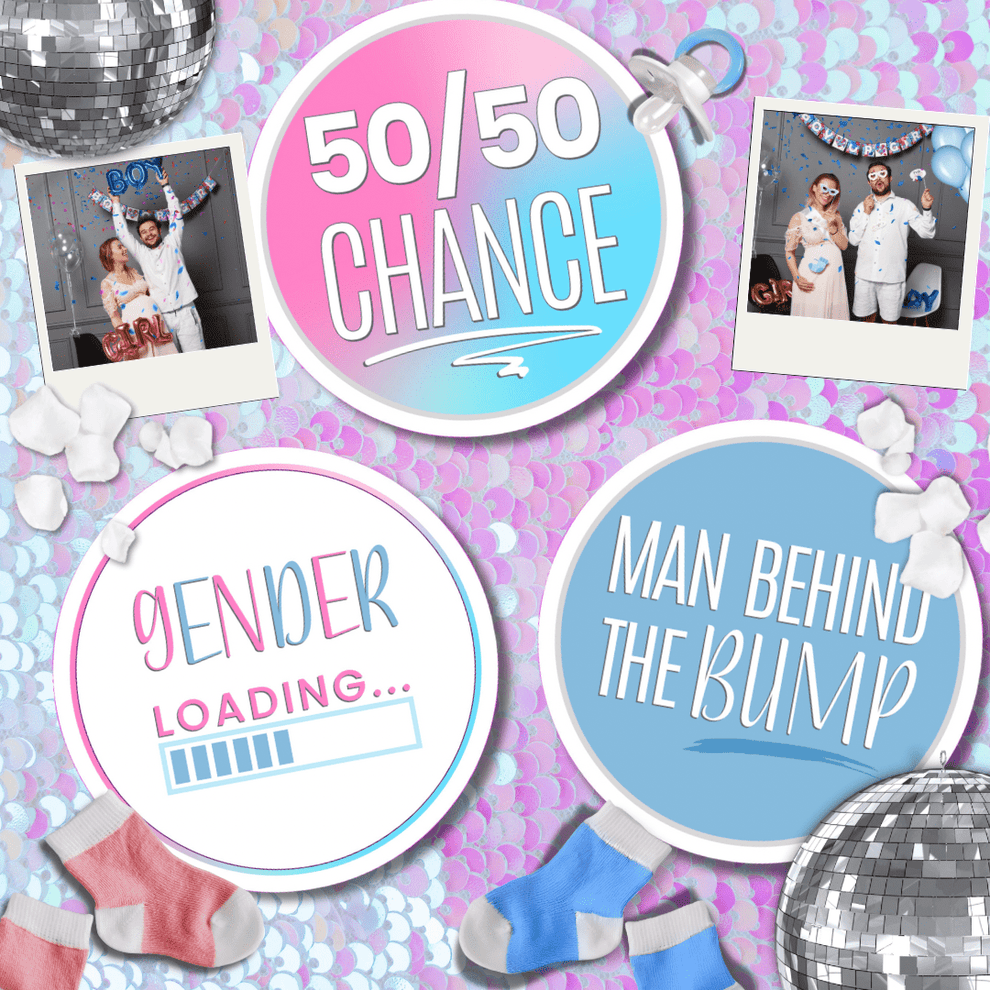 Photo Booth Props for Gender Reveals – JYS Photo Props