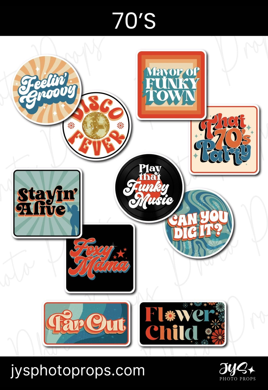 The 70s Era – JYS Photo Props