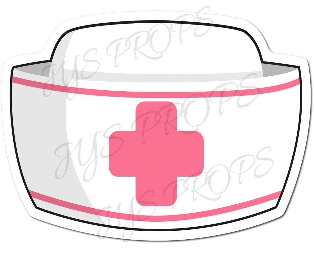Realistic Nurse's Cap for themed photo shoots | JYS Photo Props