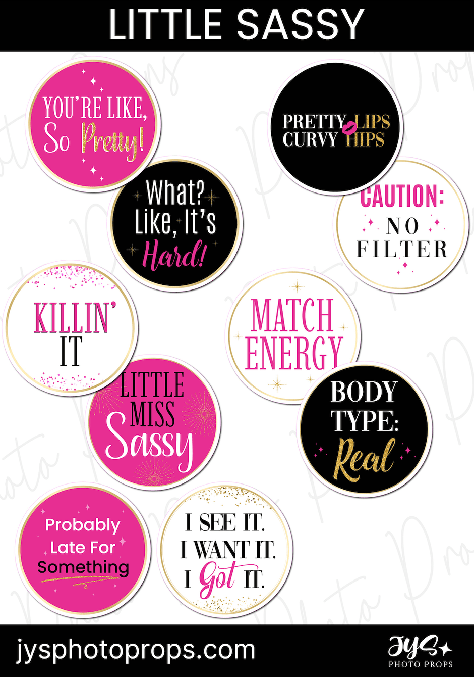 Photo Booth Props for Adults – JYS Photo Props