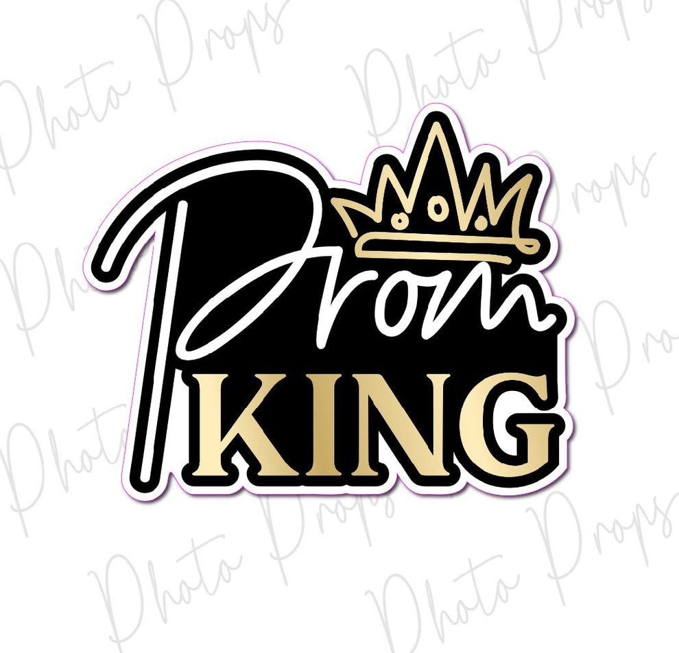PROM KING Prop – Perfect Photo Booth Accessory | JYS Photo Props