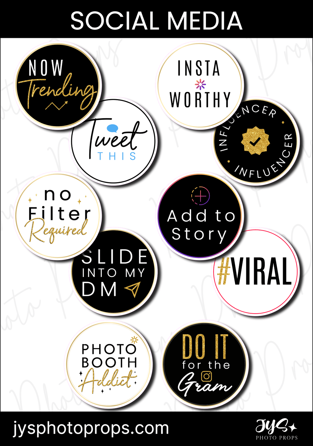 Custom Photo Props to You – JYS Photo Props