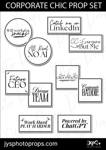 Corporate & School Photo Booth Props | JYS Photo Props