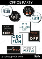 Work Party Photo Booth Props | JYS Photo Props